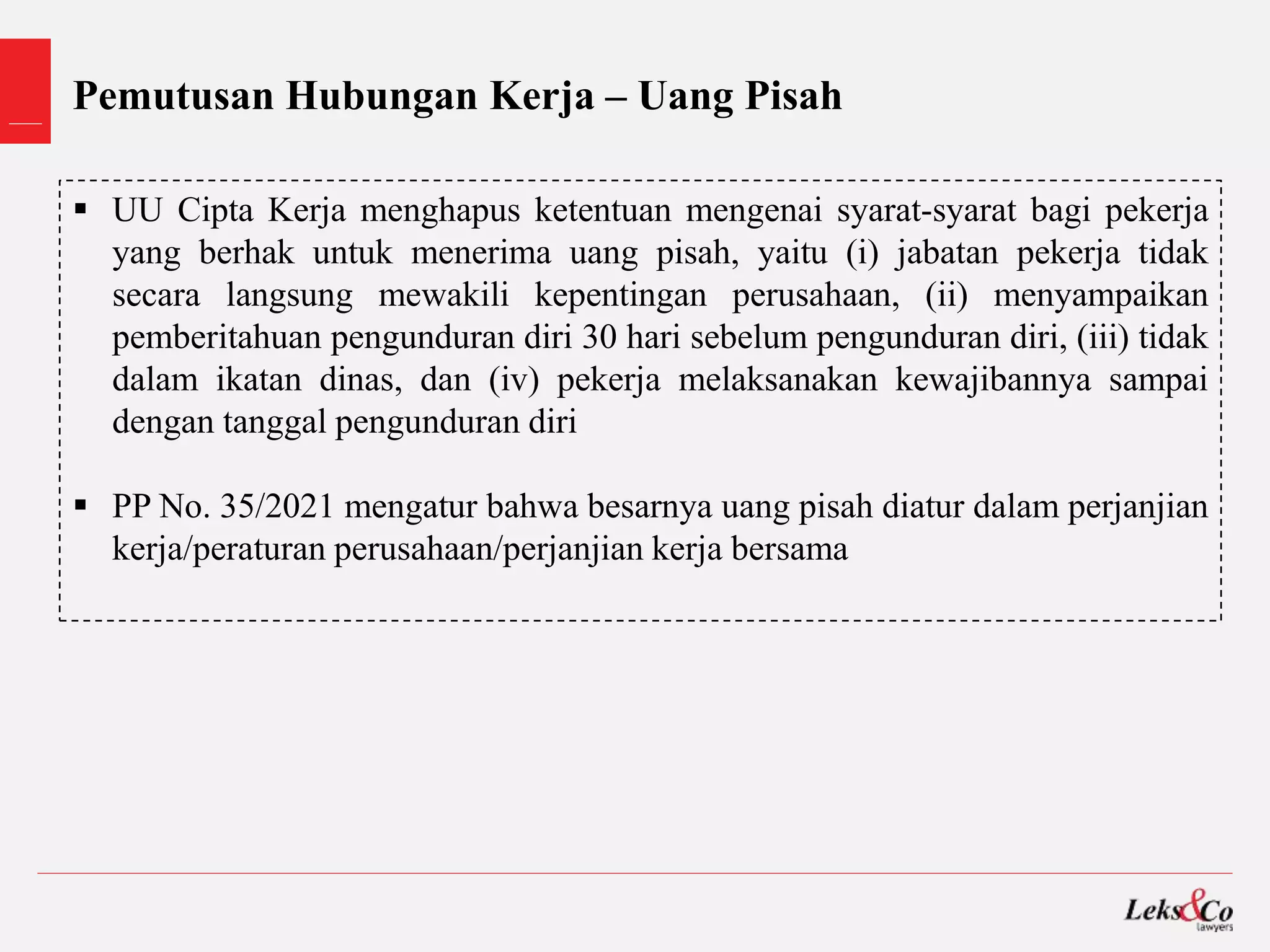 Hukum Ketenagakerjaan Pasca UU Cipta Kerja | PPTX