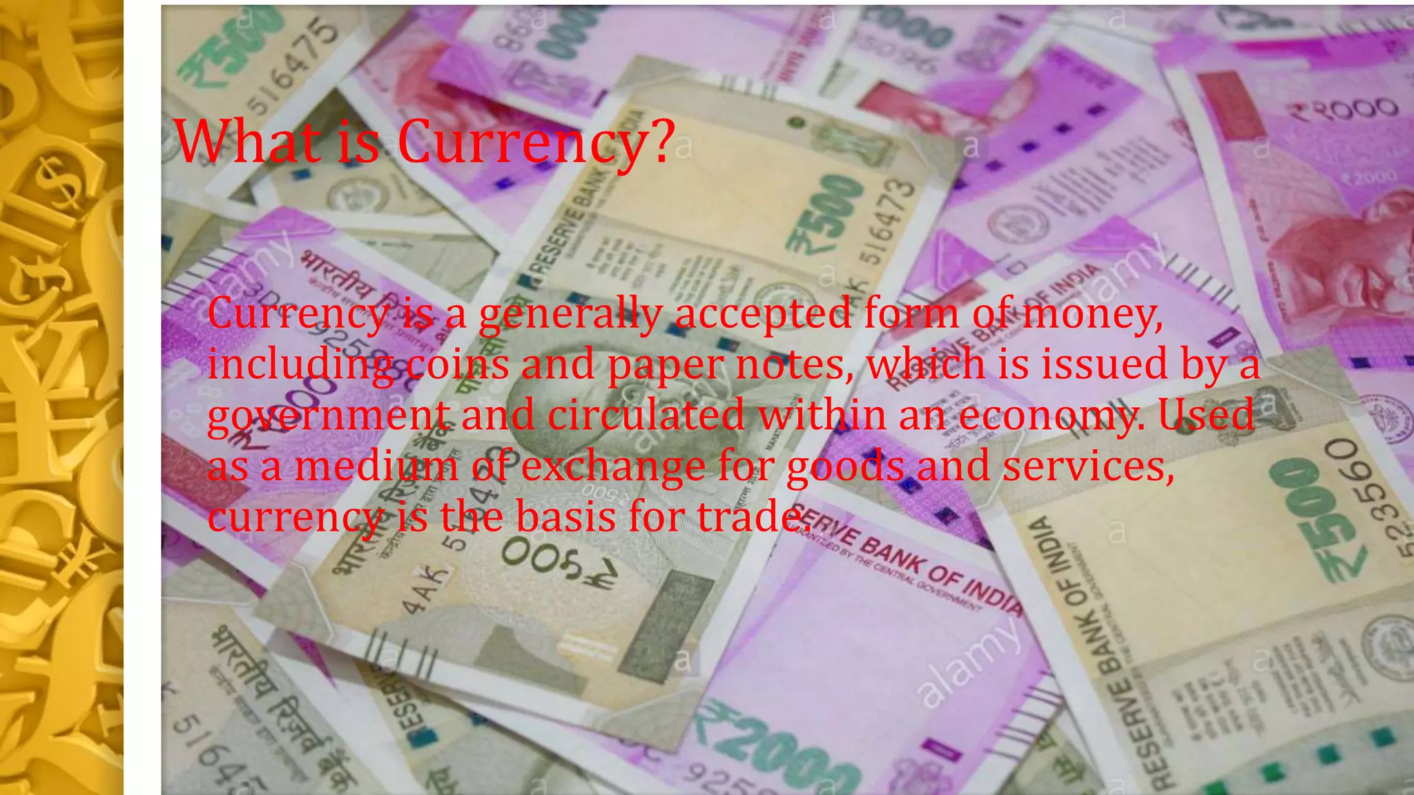 Appreciation and Depreciation of currency | PPTX