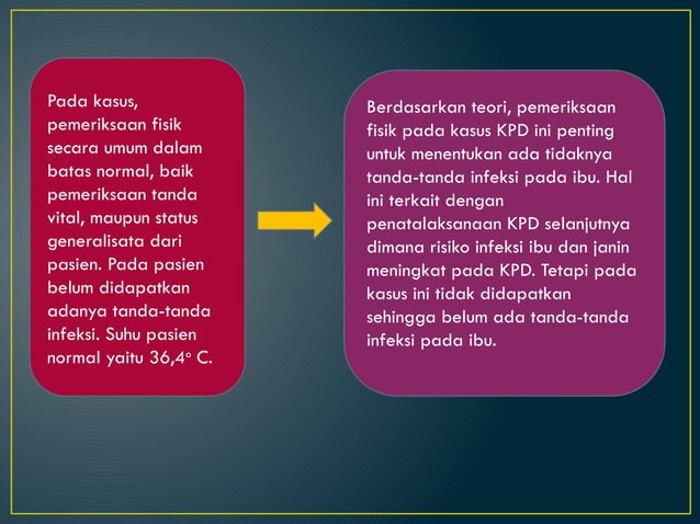 PPT Laporan Kasus Ketuban Pecah Dini (KPD) | PPTX