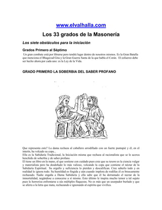 36648081 los-33-grados-de-la-masoneria | PDF