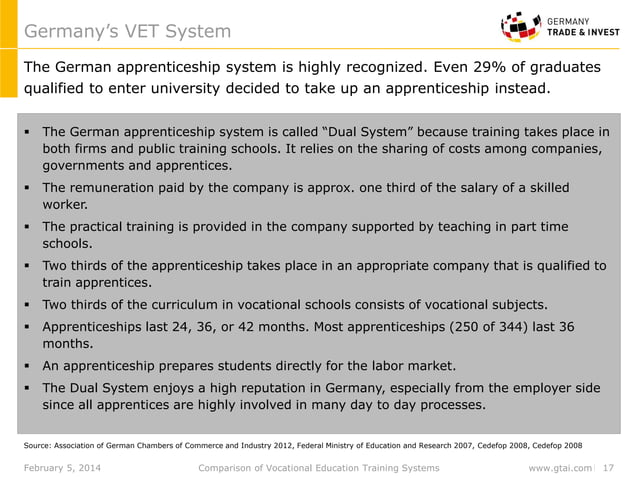 German Dual System VET | PDF | Apprenticeships | Careers