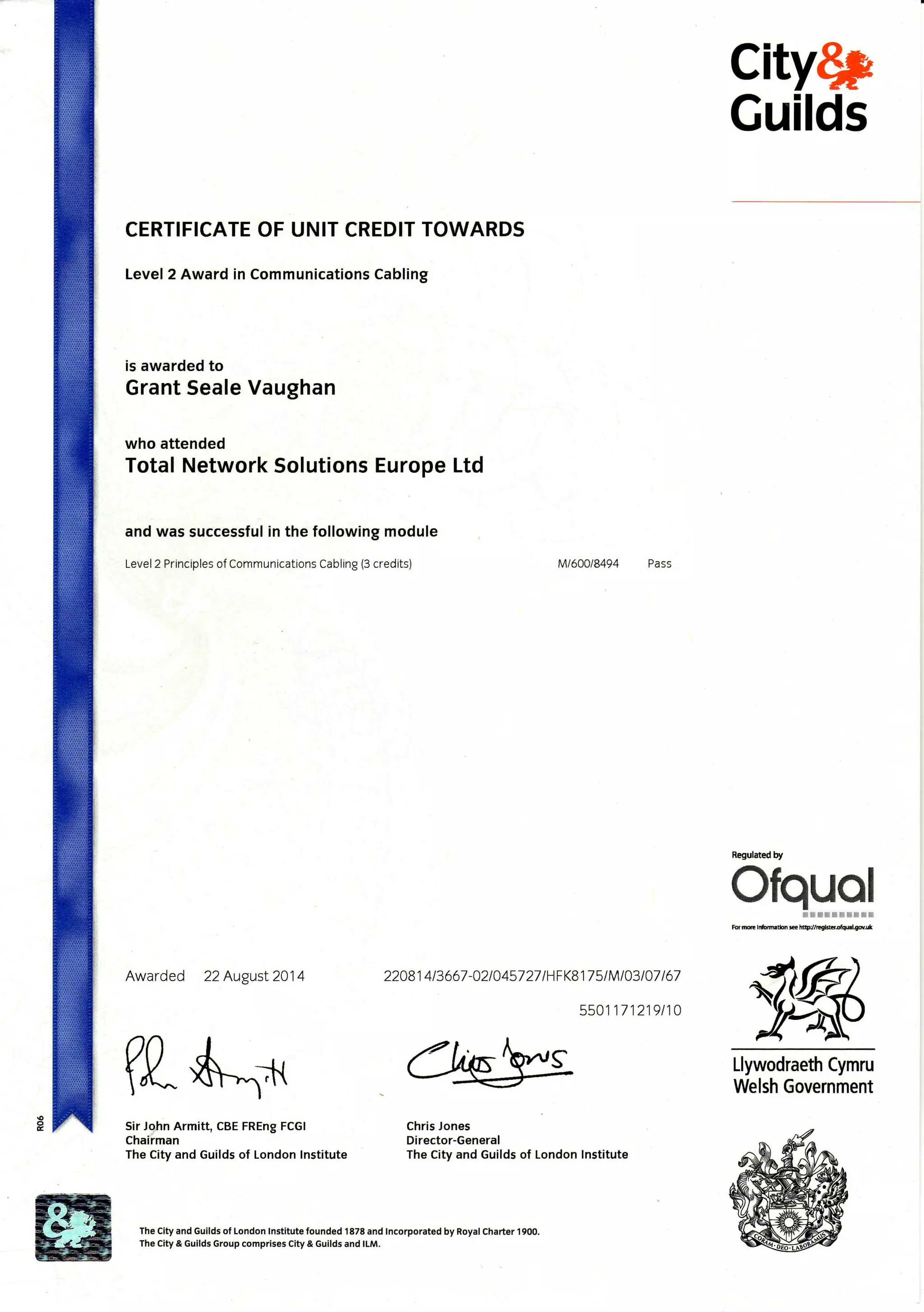 3667 Fibre Certificates | PDF