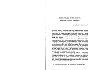 Economista José Luis Ceceña Cervantes_Artículo 1 | PDF