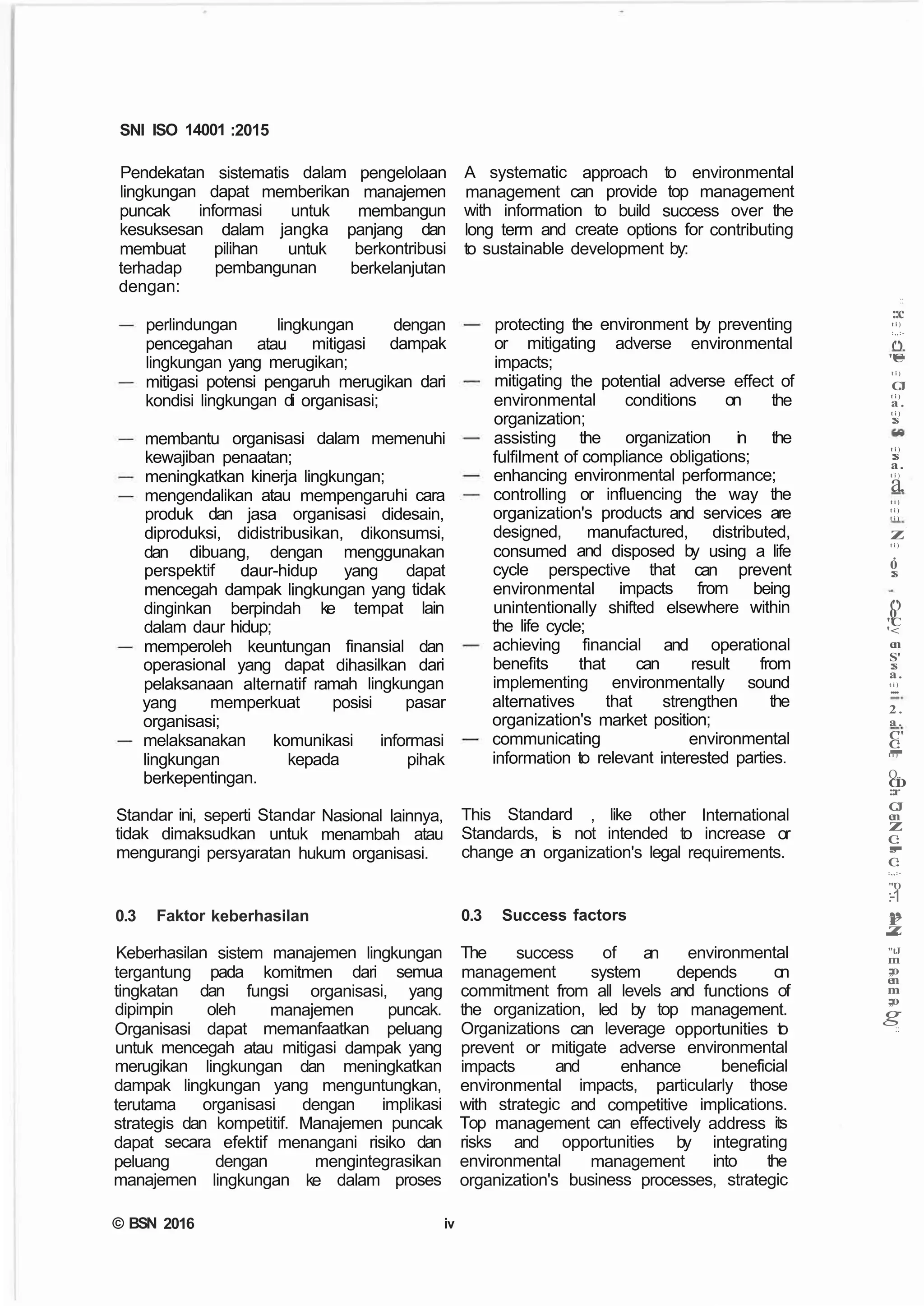 366933503 sni-iso-14001-2015-sistem-manajemen-lingkungan-persyaratan-dengan-panduan-penggunaan | PDF