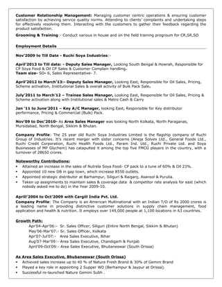 CV- Sarbari- Ruchi | DOC