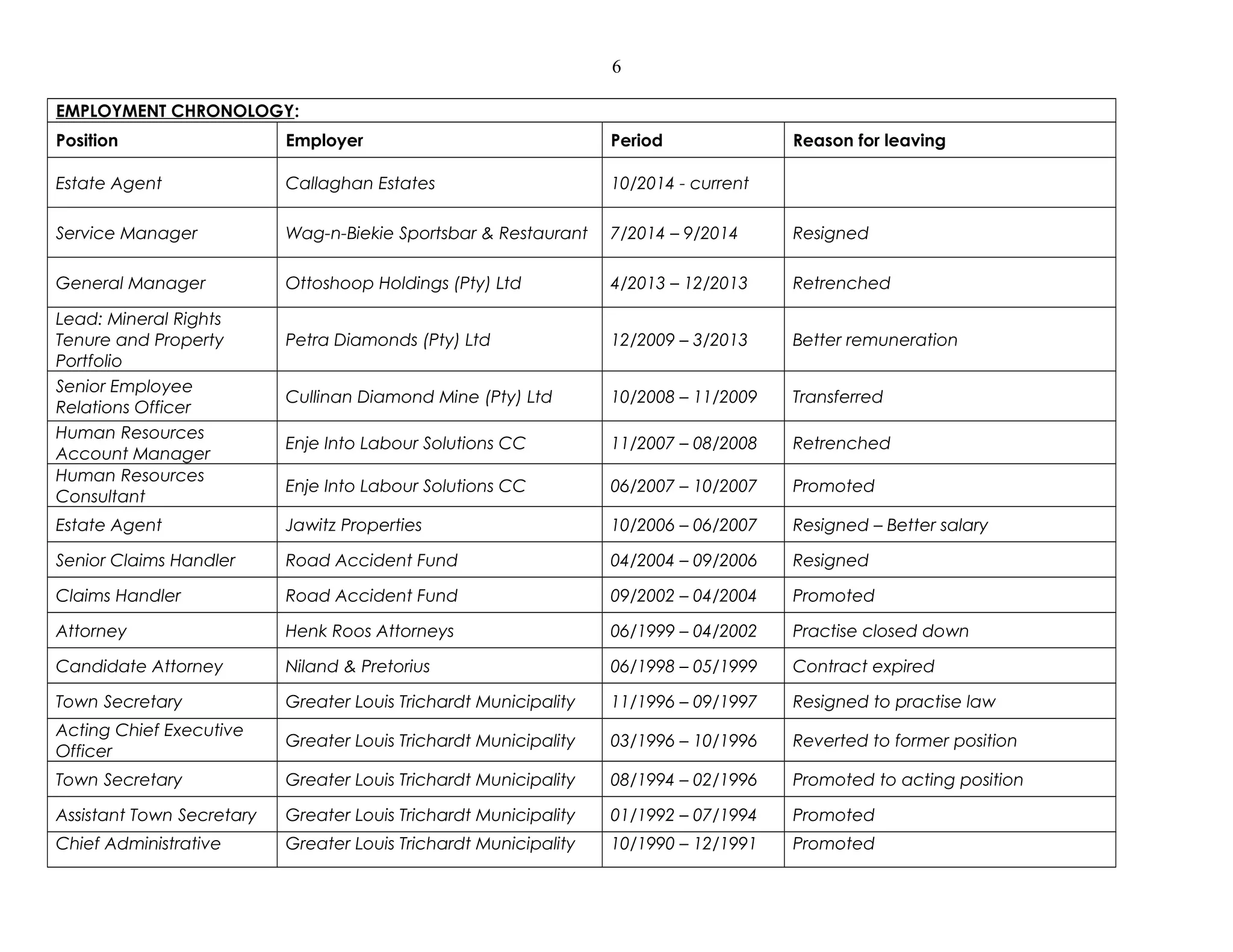CV Henk Roos Okt 2014 | PDF