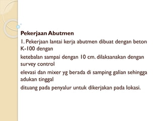 367417207 metode-pelaksanaan-pekerjaan-abutmen-dan-pilar-jembatan | PDF