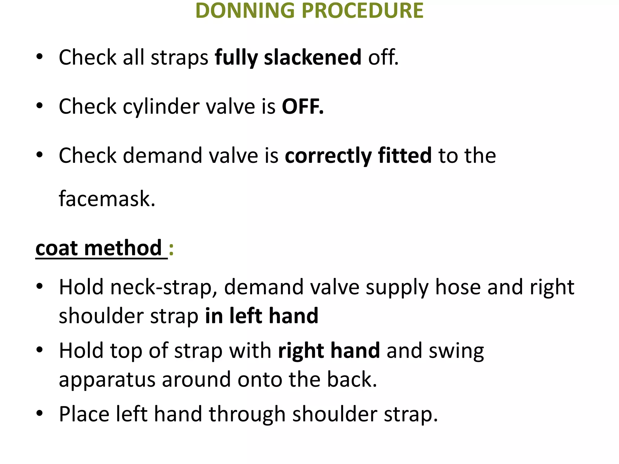 BREATHING APPARATUS | PPTX