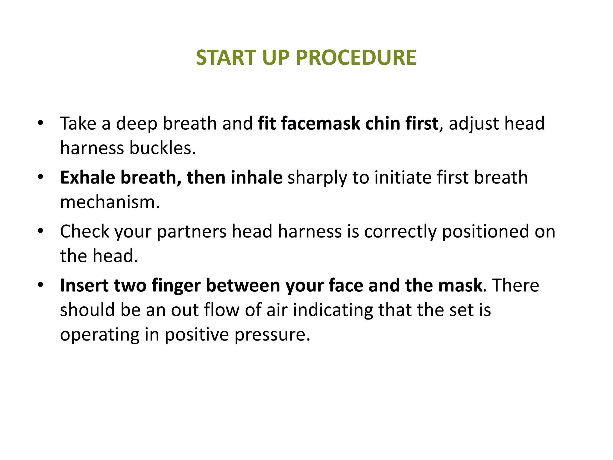 BREATHING APPARATUS | PPTX