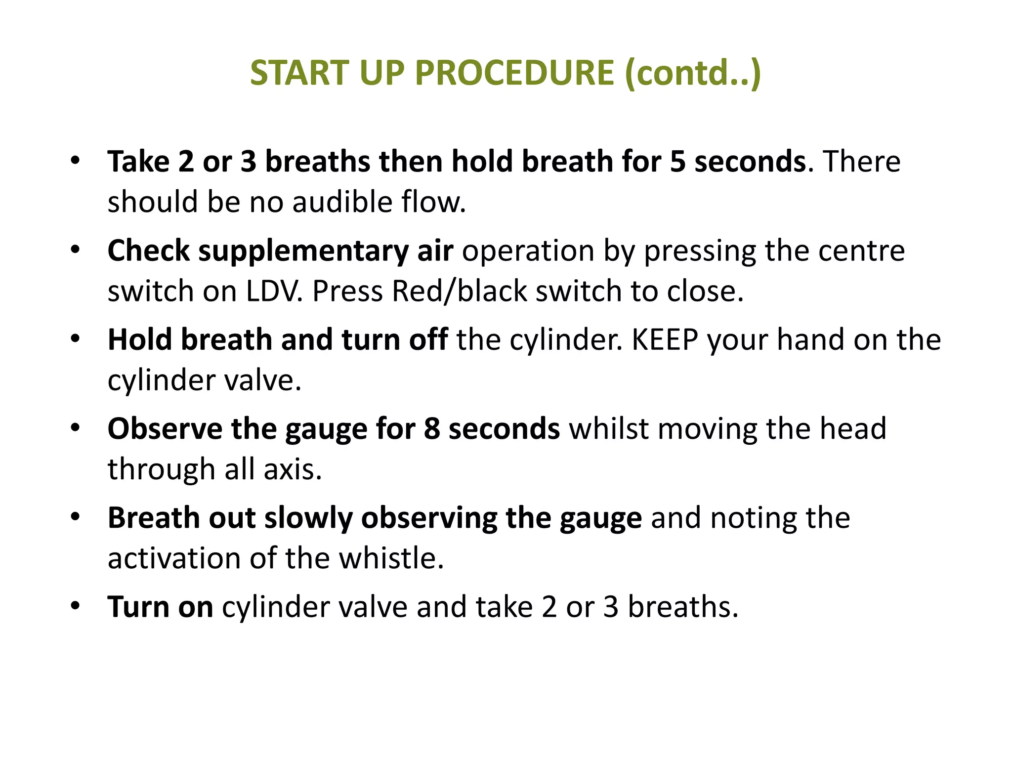 BREATHING APPARATUS | PPTX