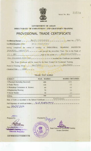 ITI (IT & ESM) | PDF