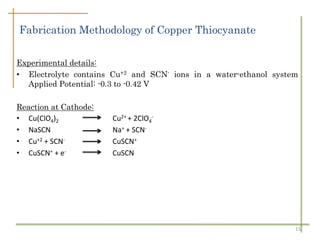 367 controlled morphology of electrodeposited cu scn by variation of ...