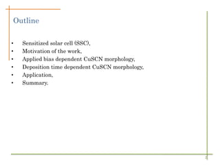 367 controlled morphology of electrodeposited cu scn by variation of ...