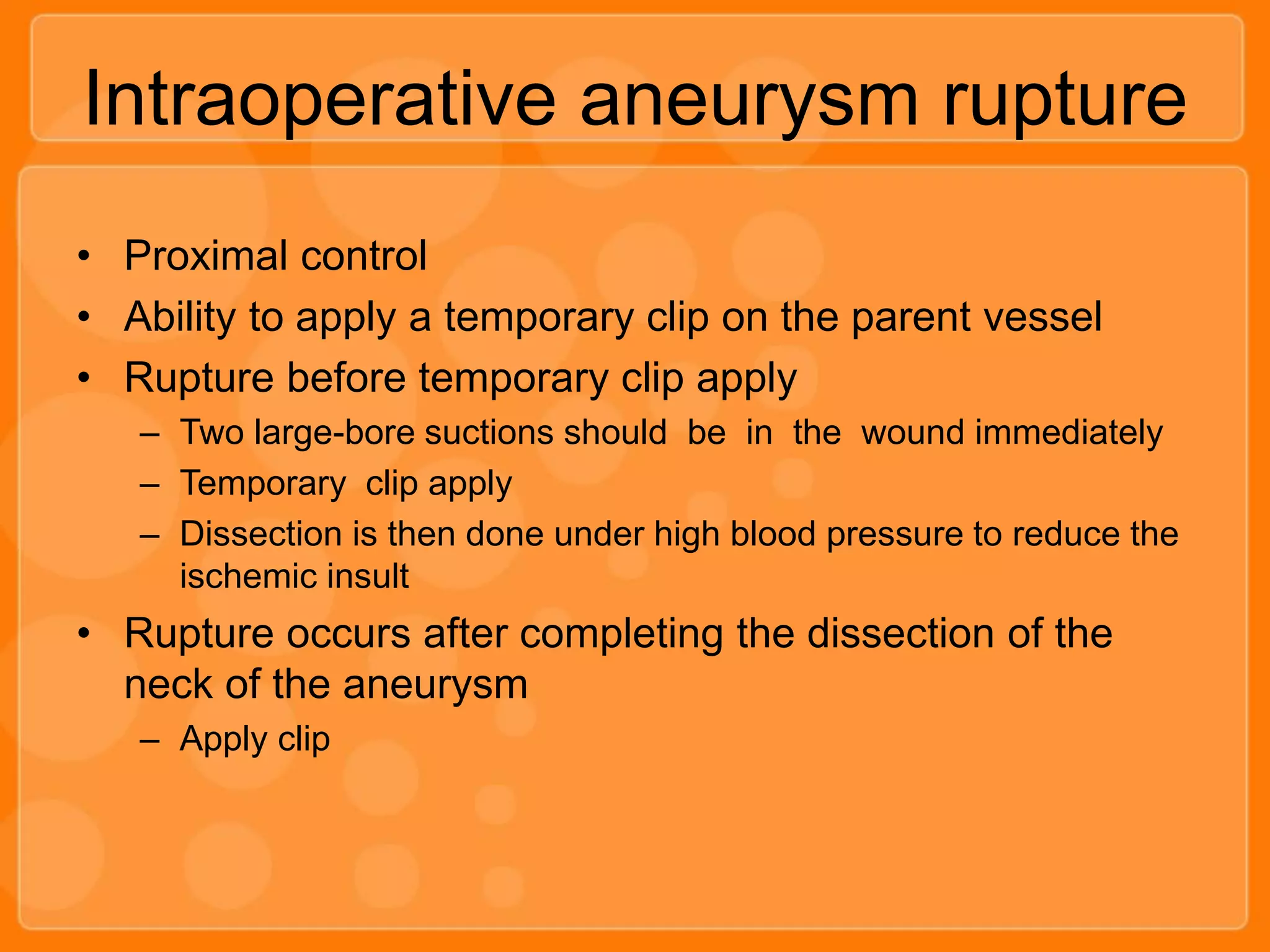 367 Intracranial internal carotid artery aneurysm | PPTX