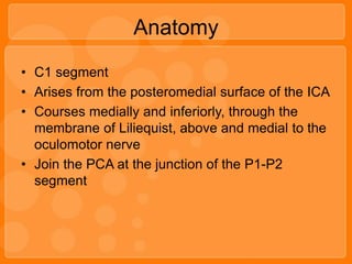 367 Intracranial internal carotid artery aneurysm | PPTX