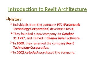 Revit learning will be easy as it's mentioned all the terms. | PPTX