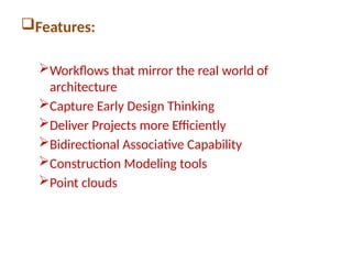 Revit learning will be easy as it's mentioned all the terms. | PPTX