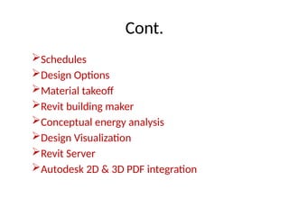 Revit learning will be easy as it's mentioned all the terms. | PPTX