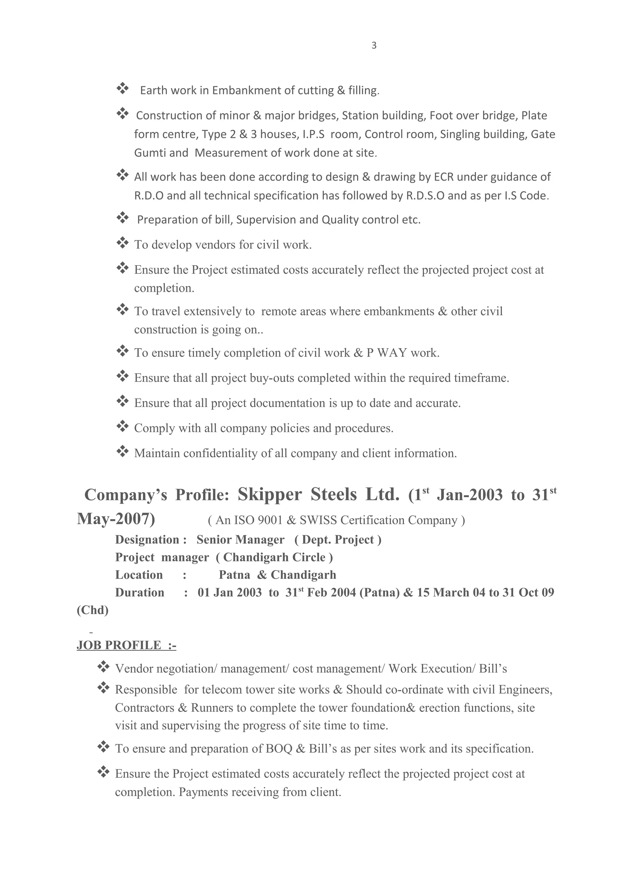 Arun C.V (Civil) (1) | DOC
