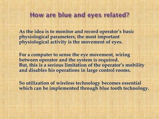blue-eyes technology | PPT