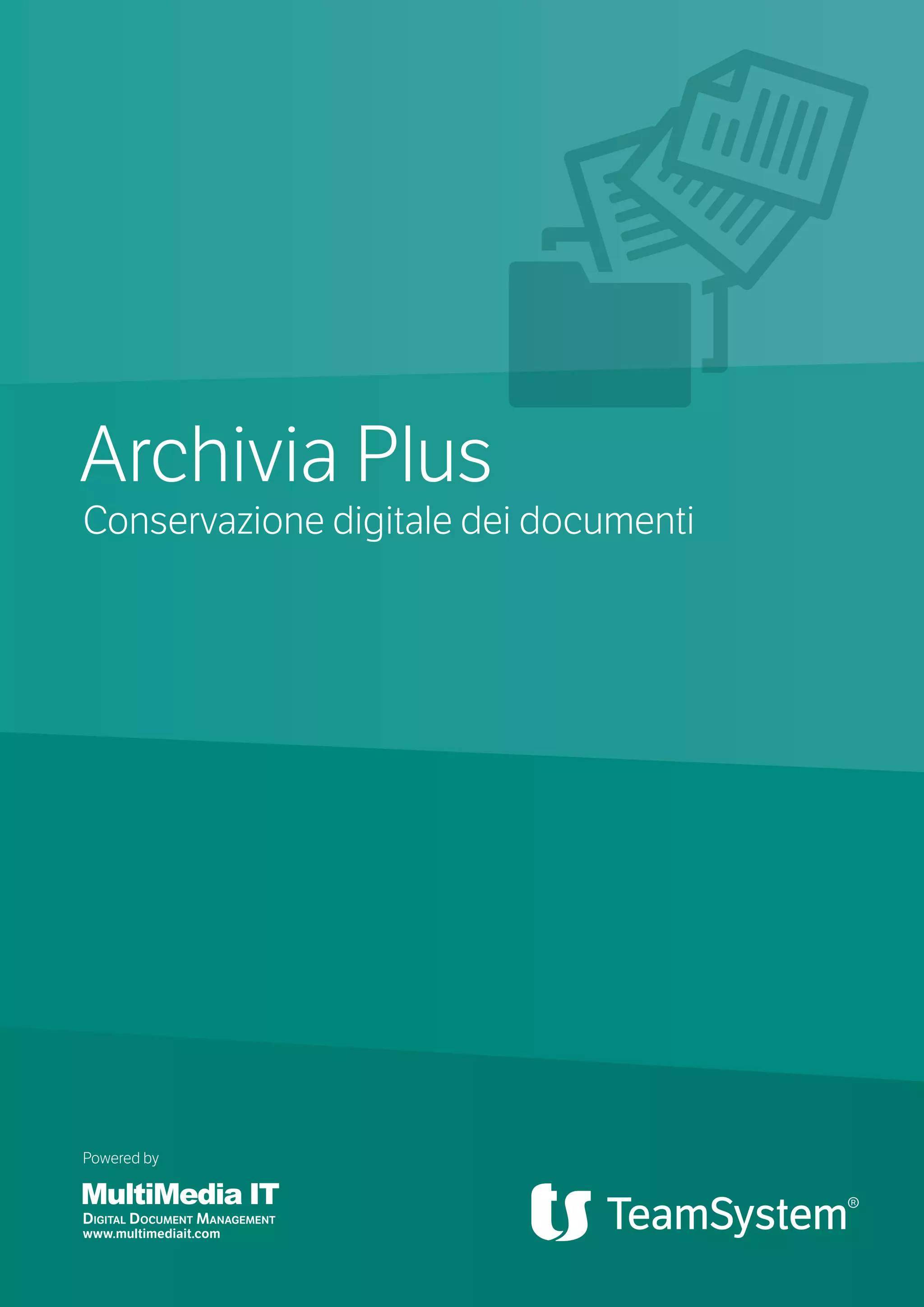 Depliant Archivia Plus TeamSystem | PDF