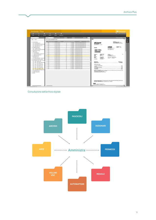 Depliant Archivia Plus TeamSystem | PDF