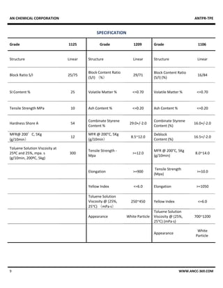 Thermoplastic elastomers (TPEs) industrial applications | PDF