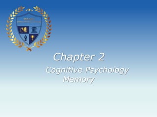 Cognitive Psychology Memory - Short Term | PPT