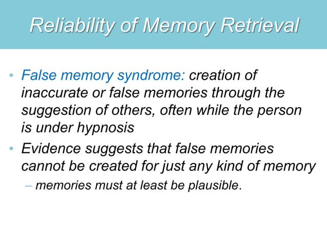 Cognitive Psychology Memory - Short Term | PPT