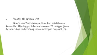 non stress test non stress test non stre | PPTX