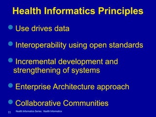 Introduction to health informatics course | PPT