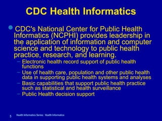 Introduction to health informatics course | PPT