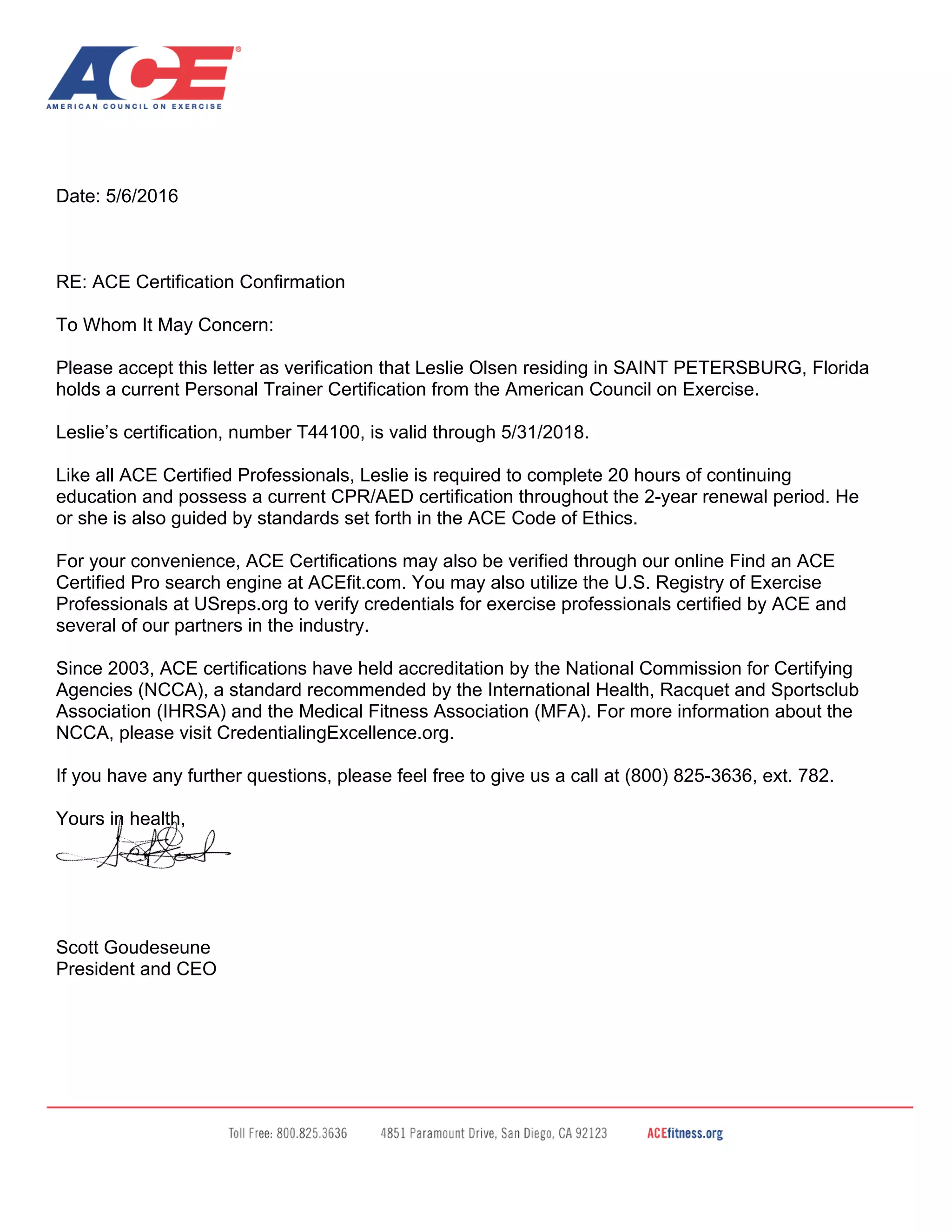 ACE-Certification-Letter (1) | PDF