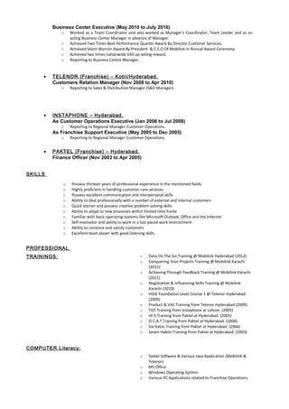 Resume_Junaid_Baig | DOC