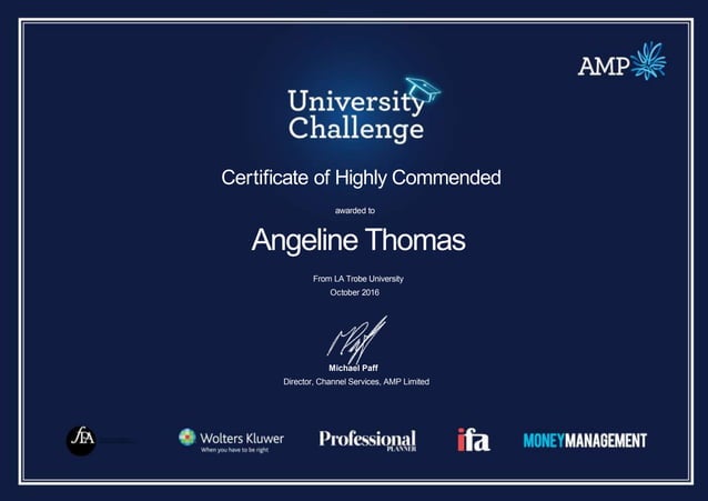 Angeline Thomas | PPT