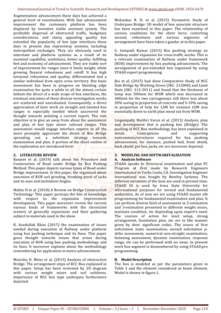 Analysis and Design of Pre Cast Box for Road under Bridge RUB and Road ...