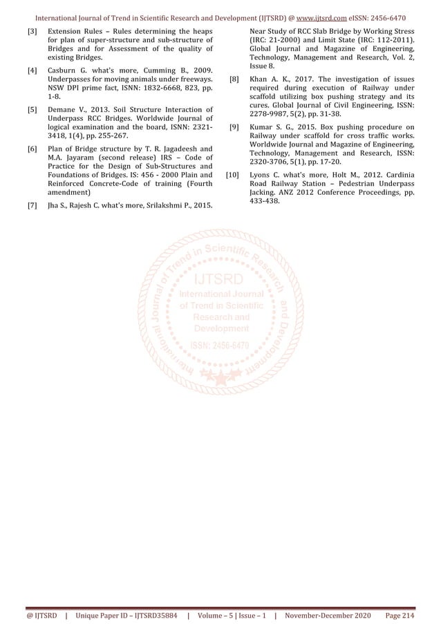 Analysis and Design of Pre Cast Box for Road under Bridge RUB and Road ...