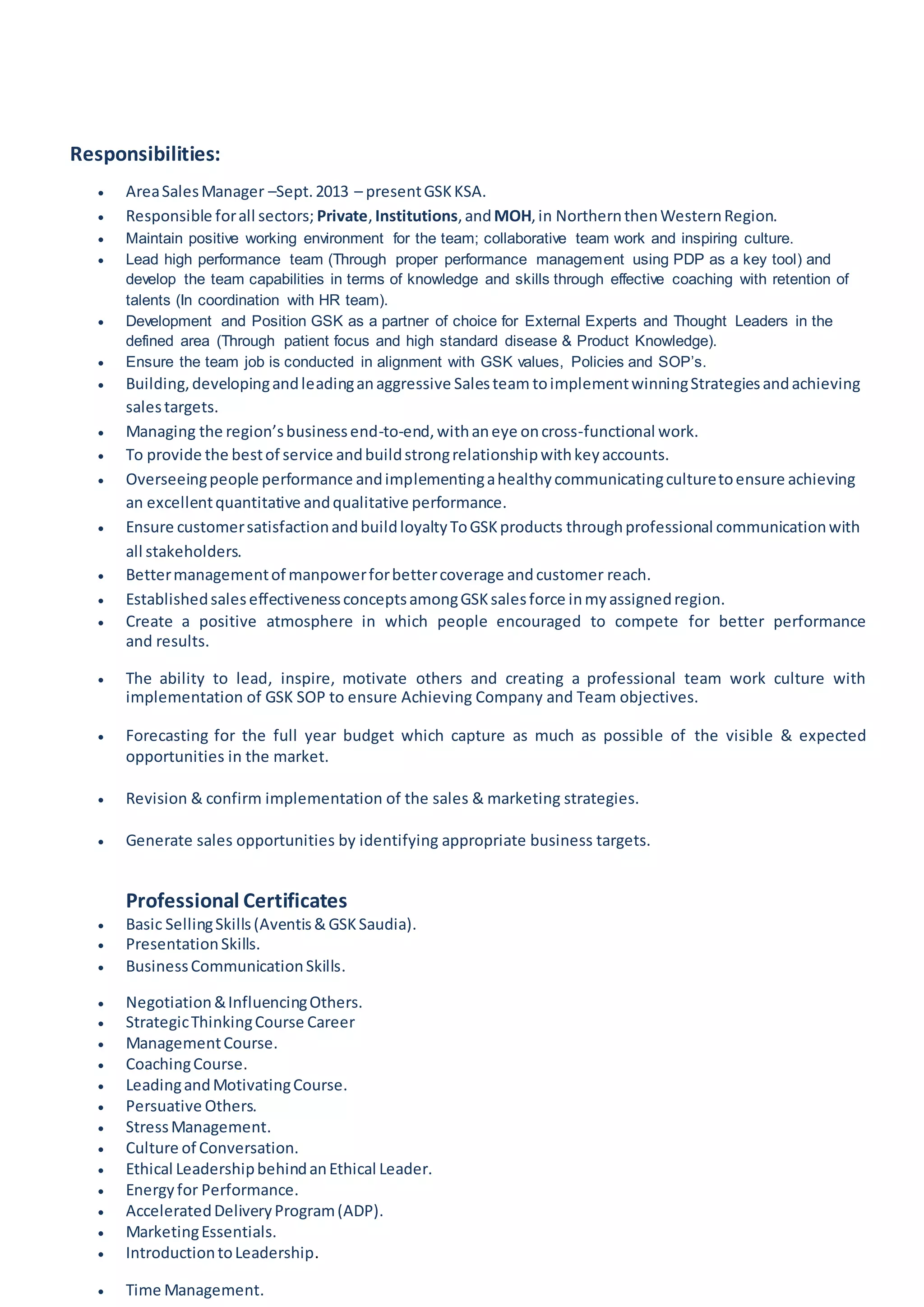 YASSER CV Final | PDF