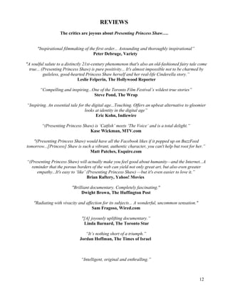 EPK Copy Sample- Whitaker | DOC