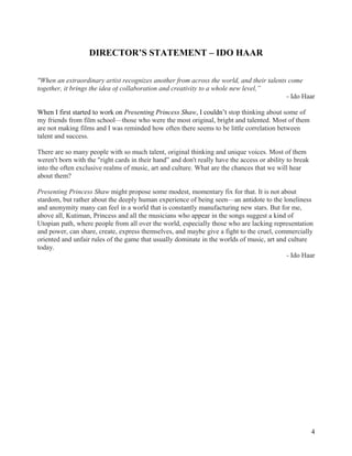 EPK Copy Sample- Whitaker | DOC | World/International Music | Music