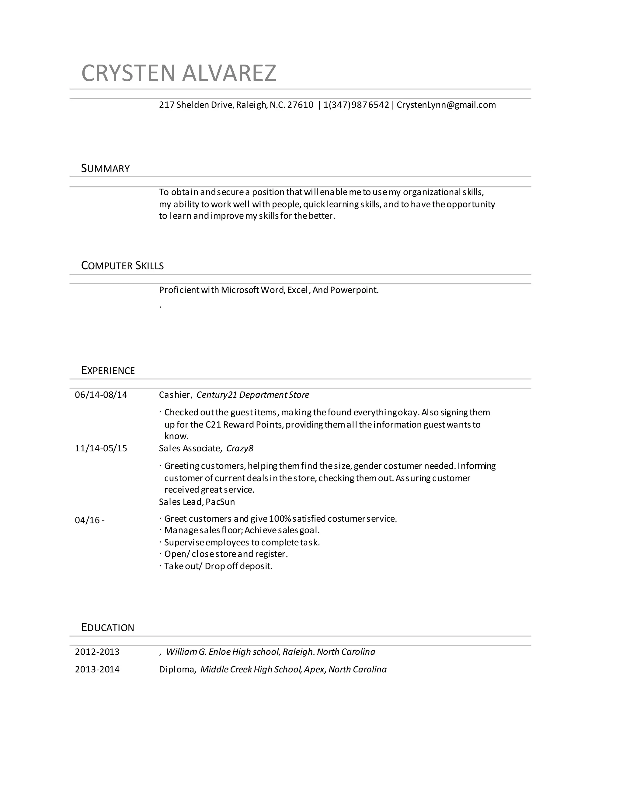 crystenalvarezresume.docx (2) | DOCX
