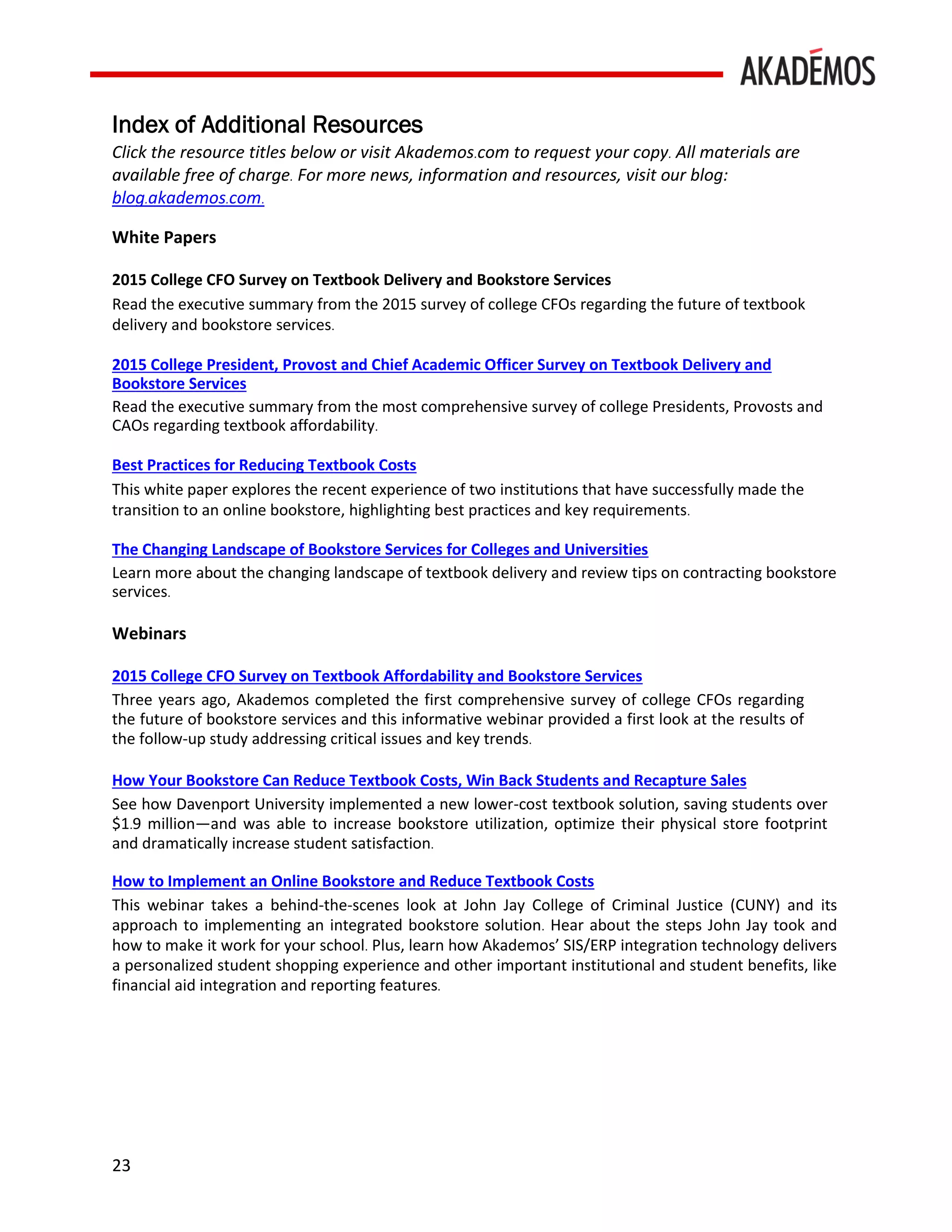 White Paper - The New Hybrid College Bookstore Model (2) (1) | PDF