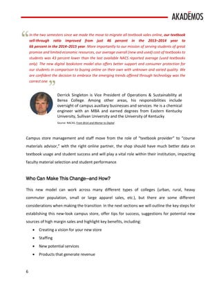 White Paper - The New Hybrid College Bookstore Model (2) (1) | PDF