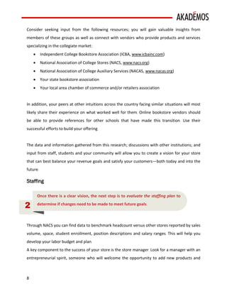 White Paper - The New Hybrid College Bookstore Model (2) (1) | PDF