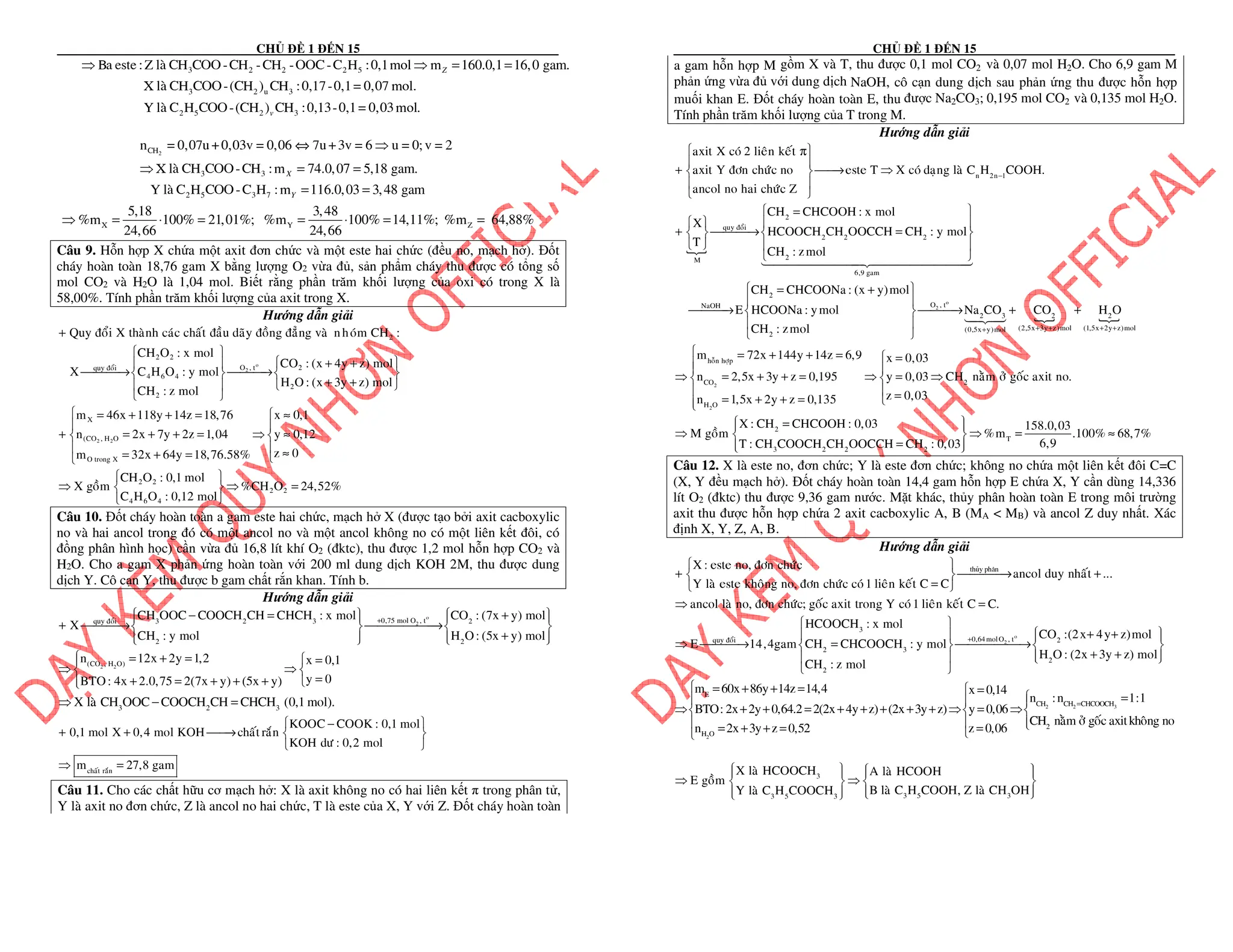36 CHUYÊN ĐỀ BỒI DƯỠNG HỌC SINH GIỎI CÁC CẤP VÀ ÔN THI VÀO 10 CHUYÊN ...