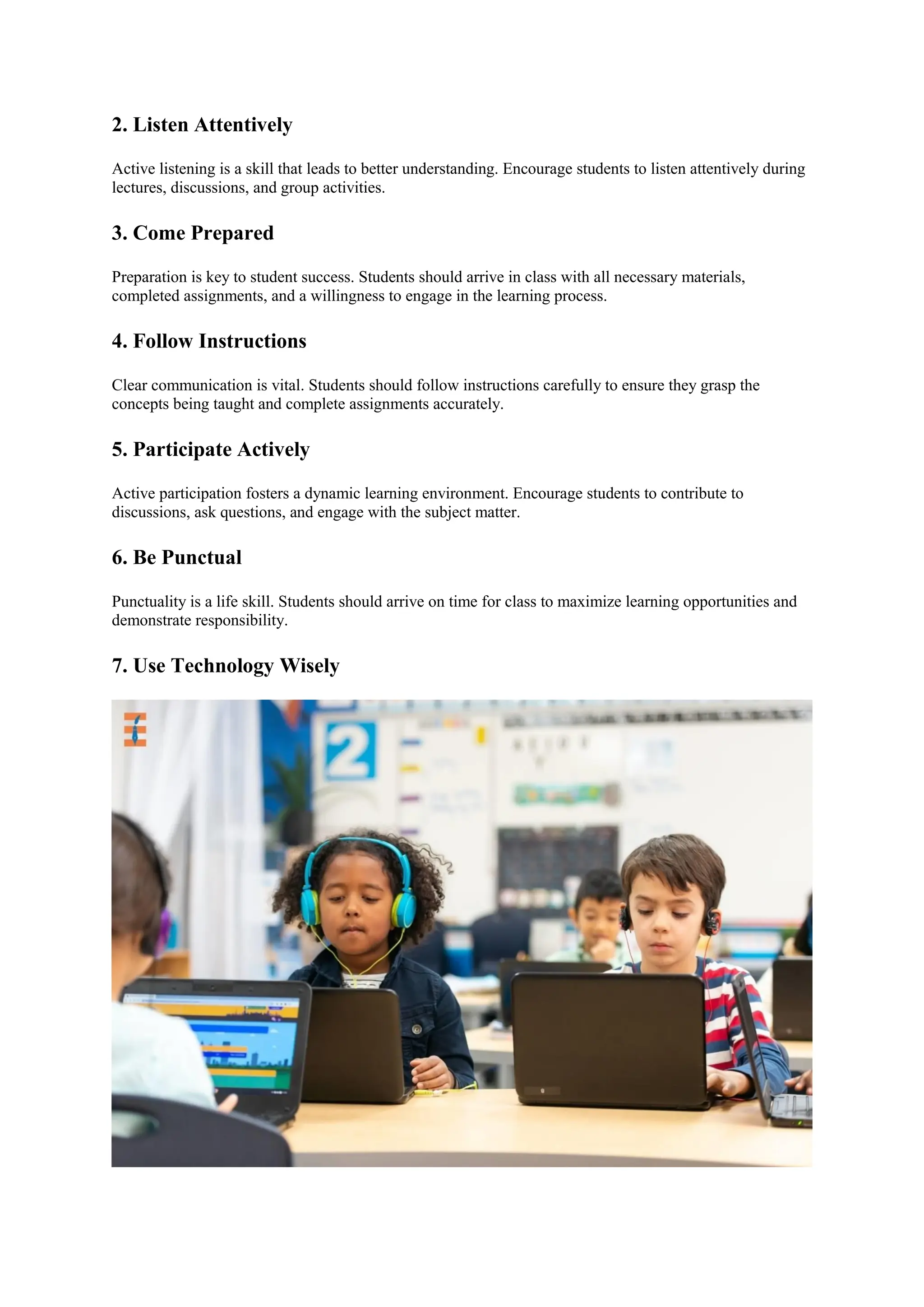 36 Classroom Rules for Student Success: Building a Foundation for ...