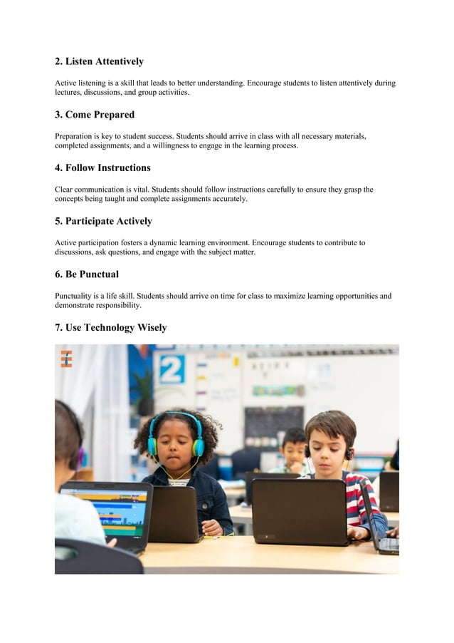 36 Classroom Rules for Student Success: Building a Foundation for ...