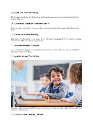 36 Classroom Rules for Student Success: Building a Foundation for ...