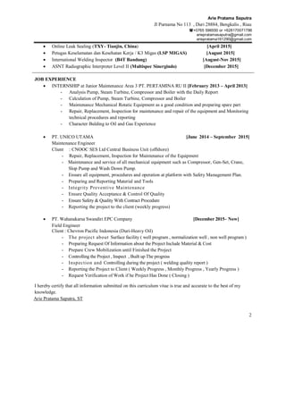 APS CV SEP 2016 | PDF