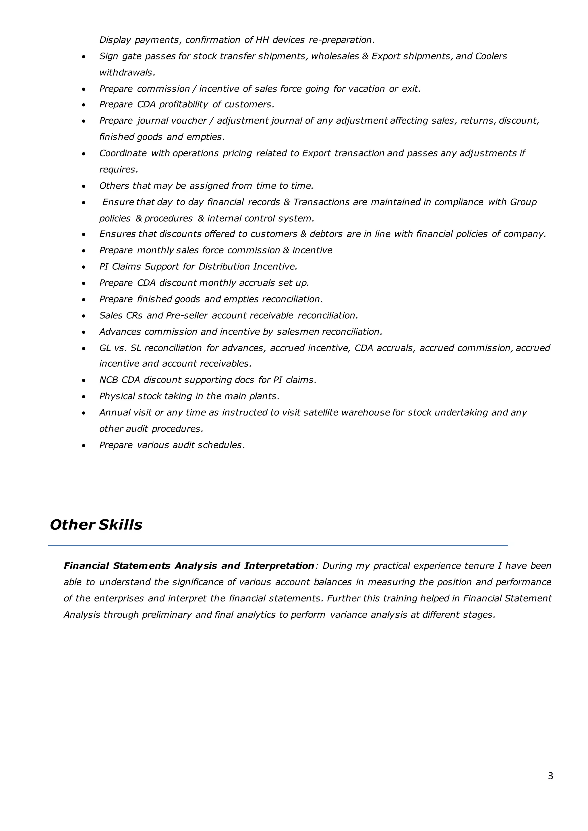 Khurram Raza - CV | PDF